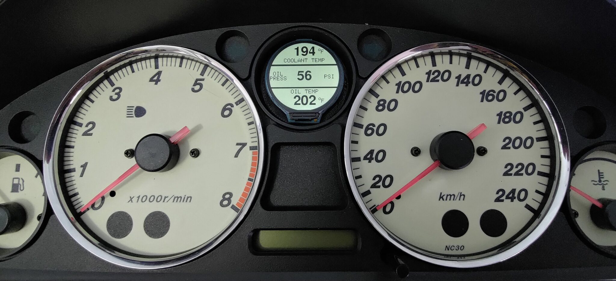 MX5 NA-NB Cluster Gauge Kit – Rotarytronics